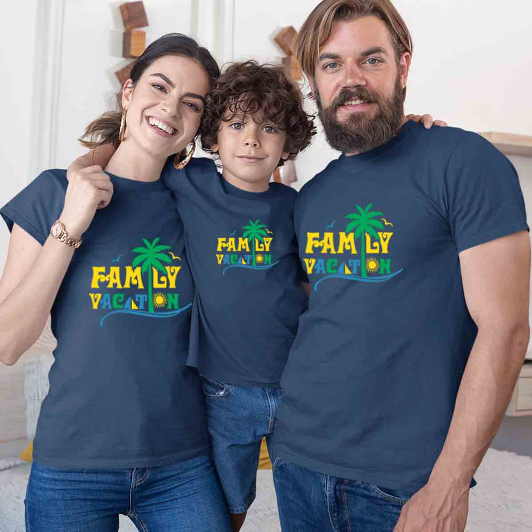 Matching Family T Shirts Set of 3 or 4 Online in India - Jopokart